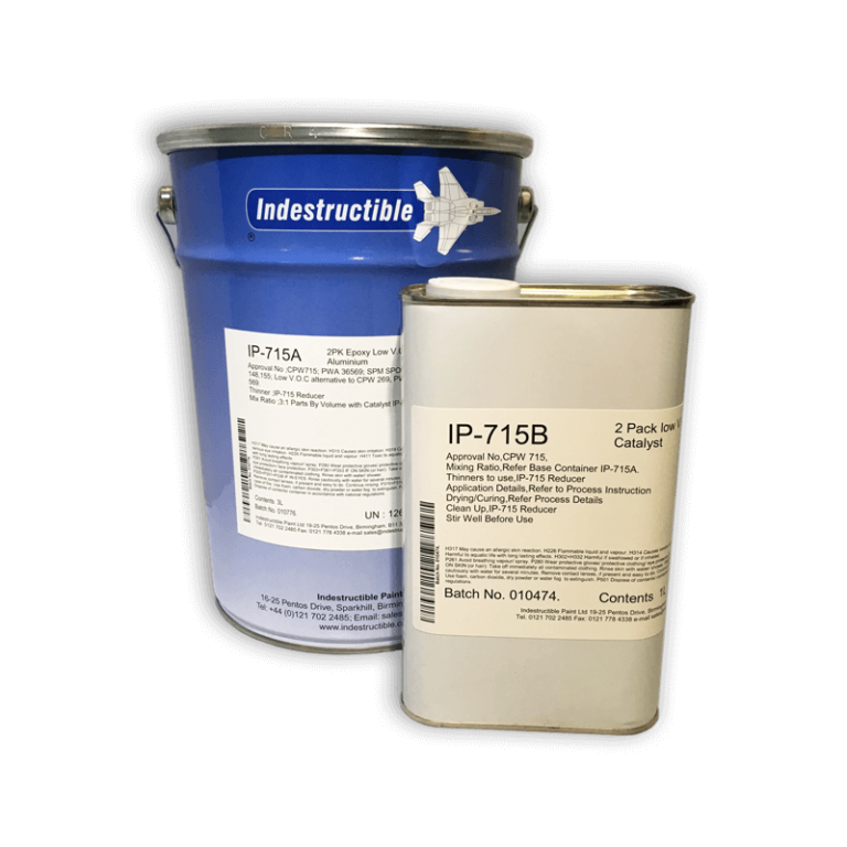 IP-715A & IP-715B 2pk Epoxy Low VOC Aluminium Finish with catalyst ...